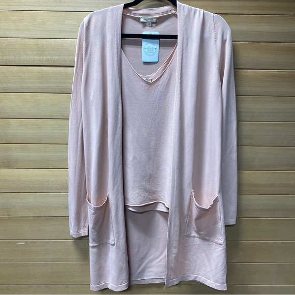 Mystree | Sweaters | Nwt Mystree Cardigan Tank Combo Light Weight Baby ...